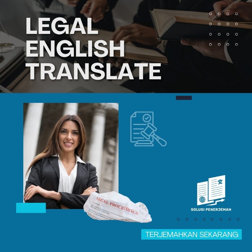 Legal English Translate: Professional and Guaranteed
