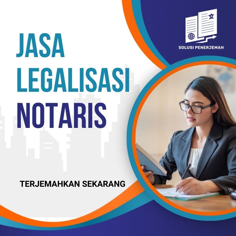 Jasa Legalisasi Notaris Resmi ️ dan Bersertifikat