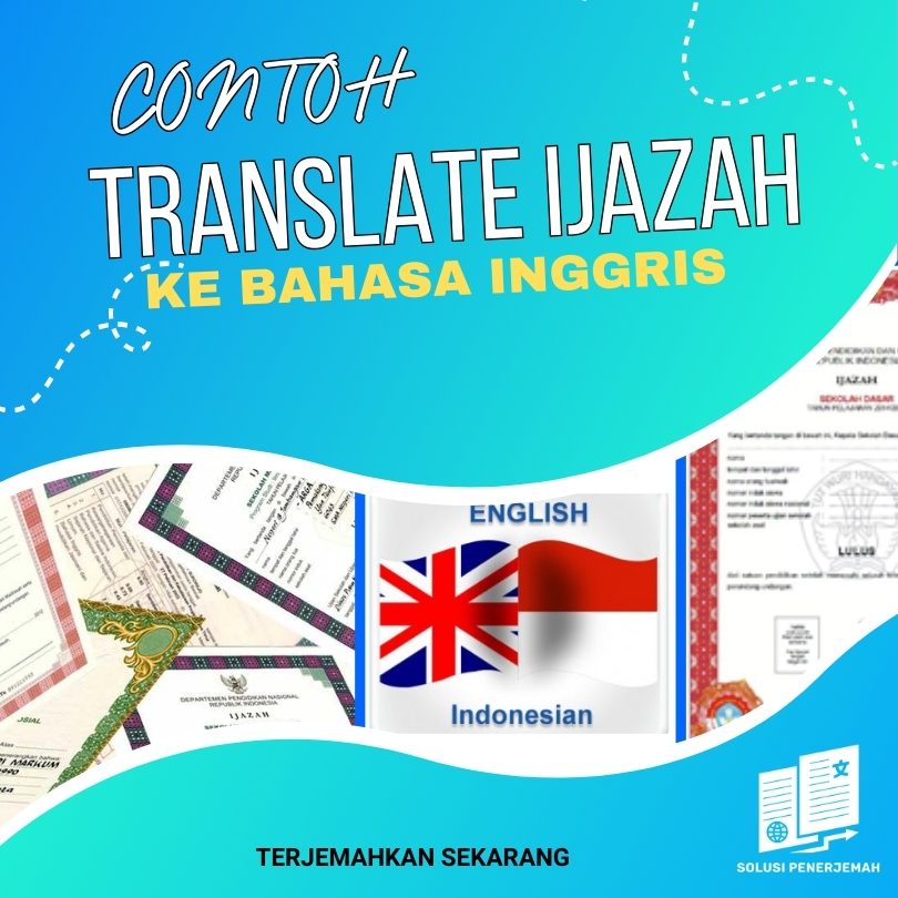 Contoh Translate Ijazah ke Bahasa Inggris Penerjemah Tersumpah