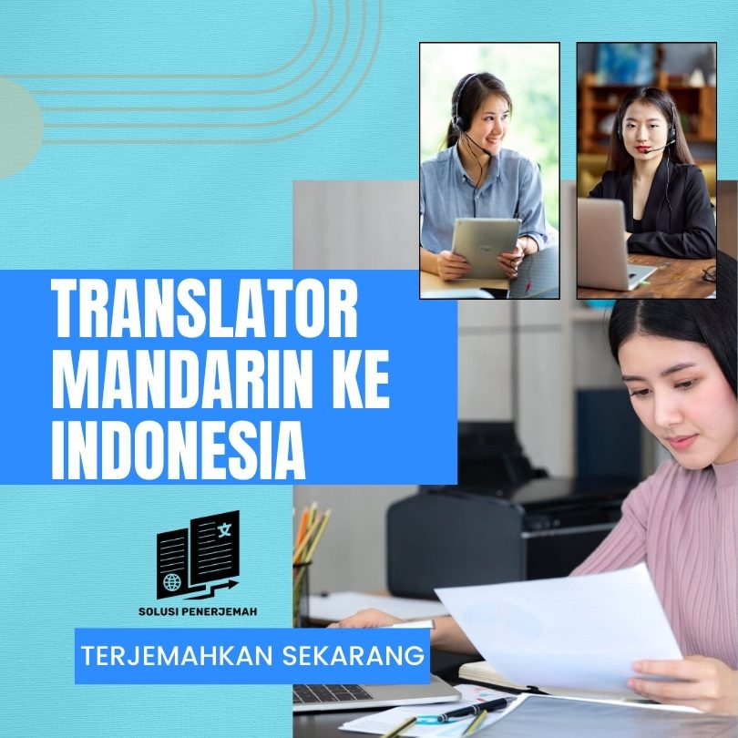 Translator Mandarin ke Indonesia Profesional di Indonesia