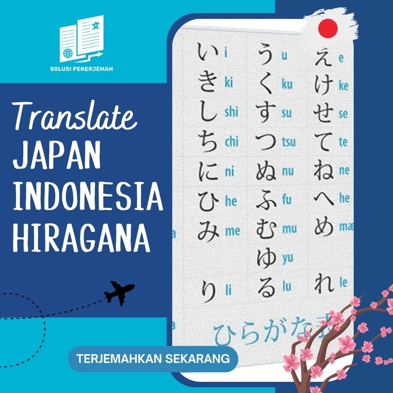 Terjemahan Jepang Indonesia Profile For TranslationTransfer Agency